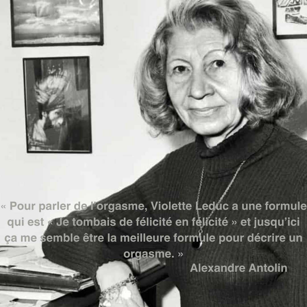 « Chercher sous la rature ce que Violette Leduc a dit » comprendre l ...