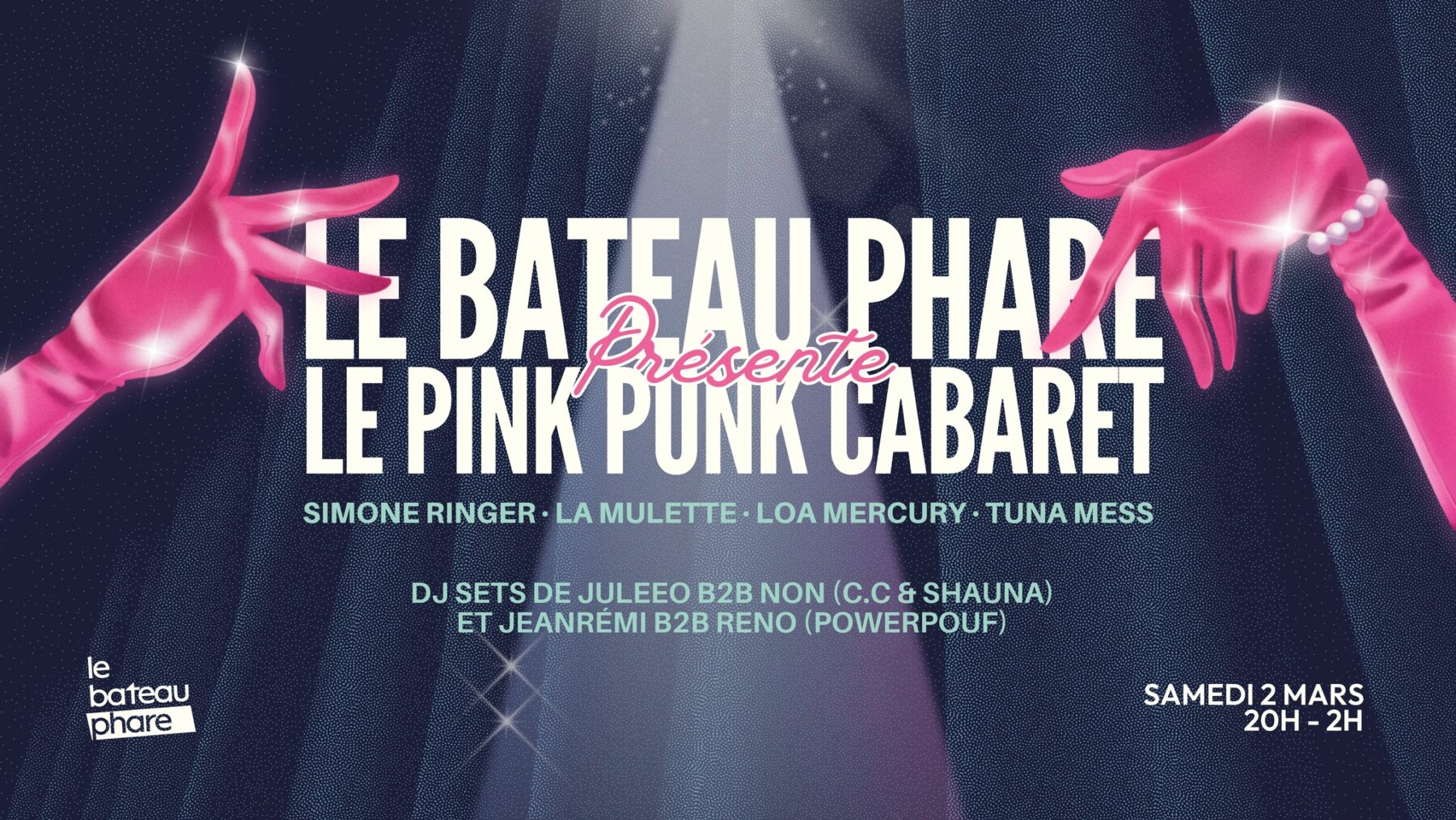 Pink Punk Cabaret : le Bateau Phare revient éclairer nos nuits ...