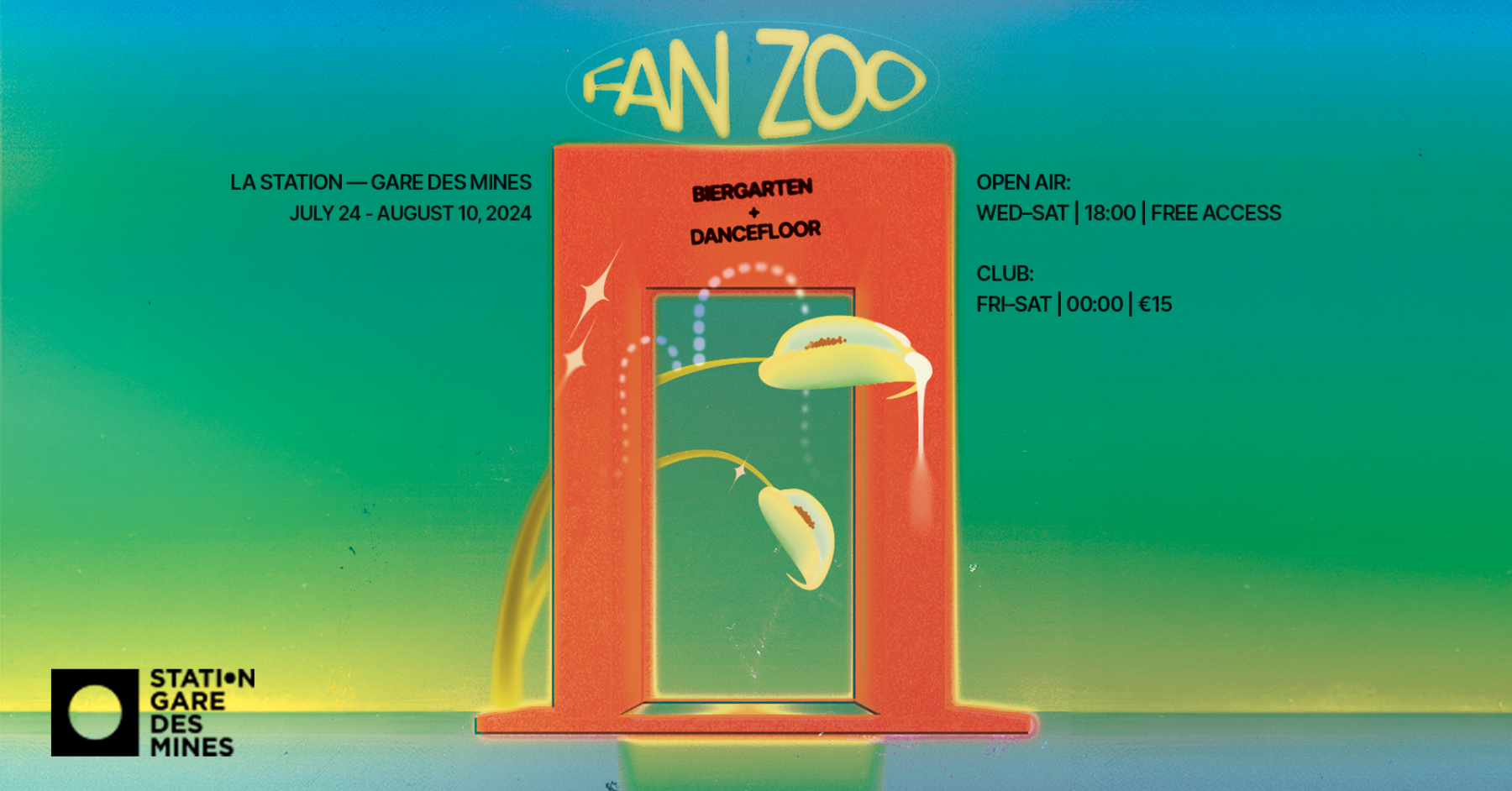 Fan Zoo : 3 semaines de fête à la Station – Gare des Mines avec Crame à ...